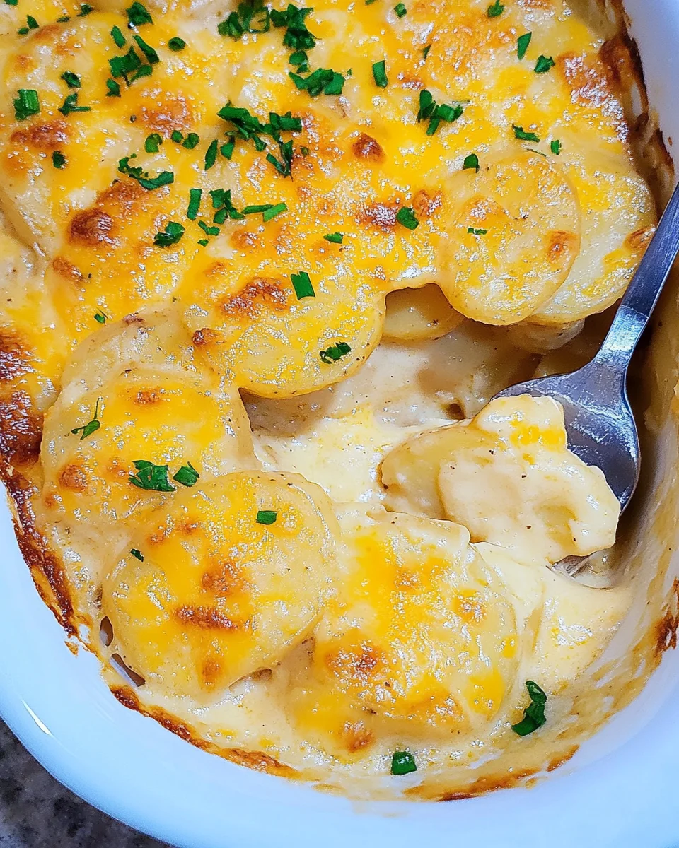 Easy Cheesy Scalloped Potatoes
